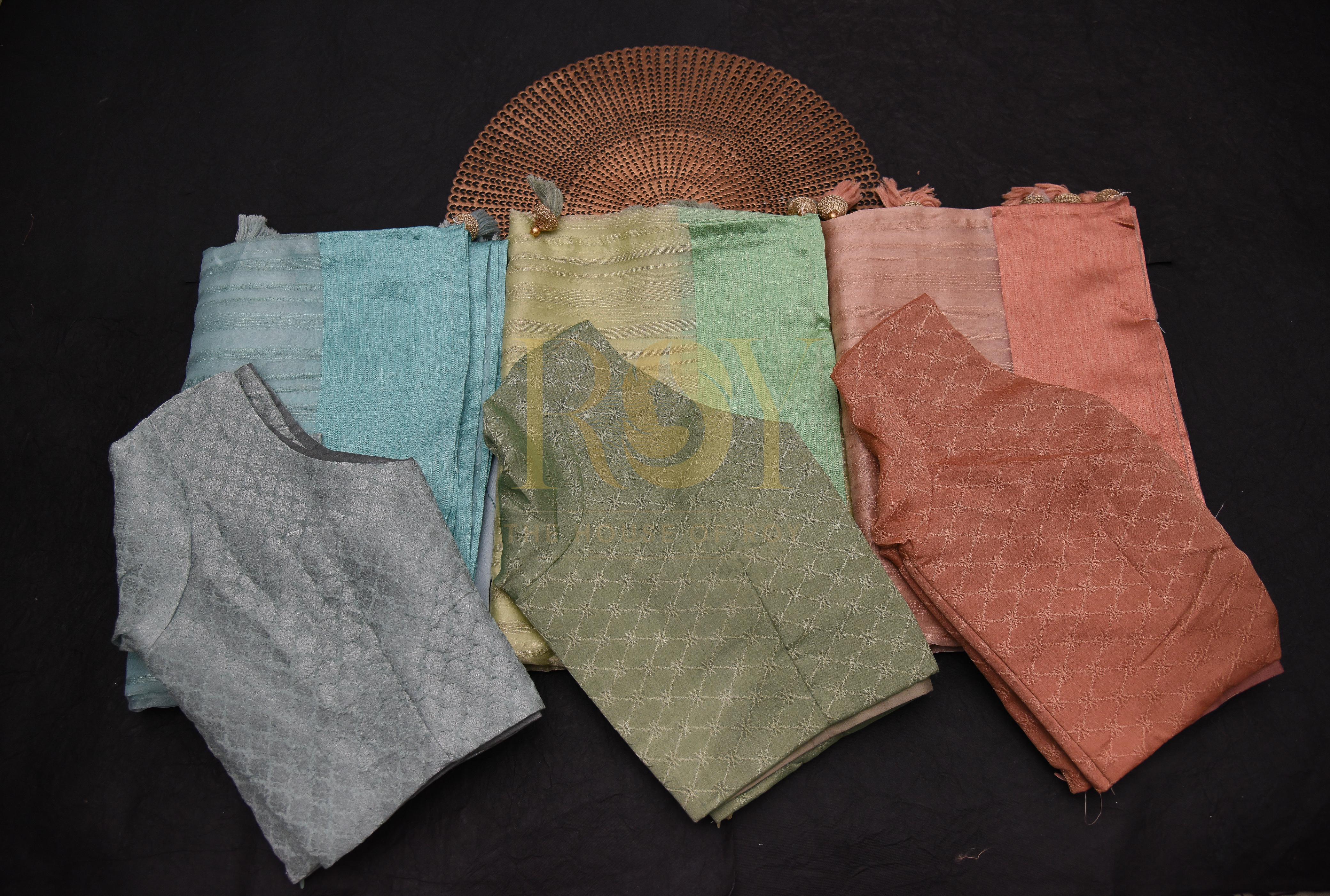 Readymade Organza Saree – The House Of Roy